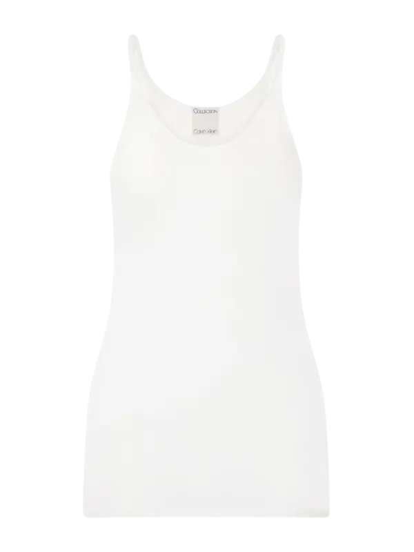 Calvin Klein Alicia Cotton-blend Jersey Tank Top