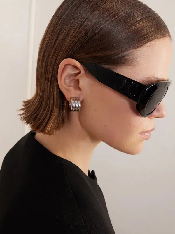 Celine Aviator Sunglasses - Black
