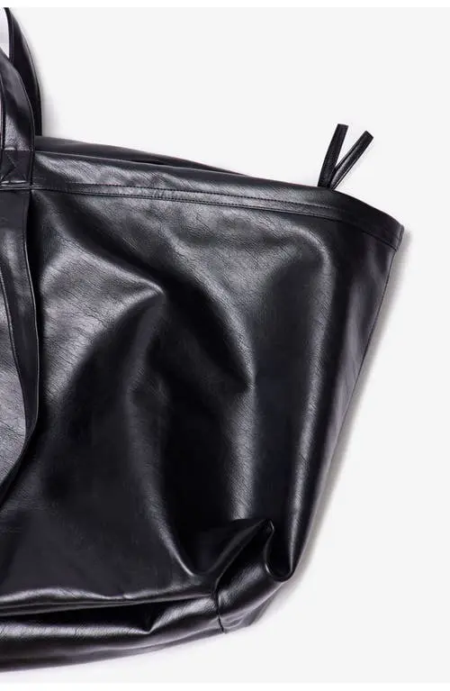 Mnml Faux Leather Weekend Bag