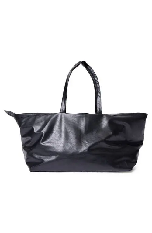 Mnml Faux Leather Weekend Bag
