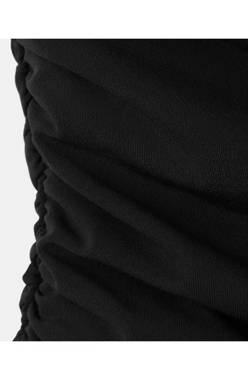 Mango Off-the-shoulder Flared Maxi Dress