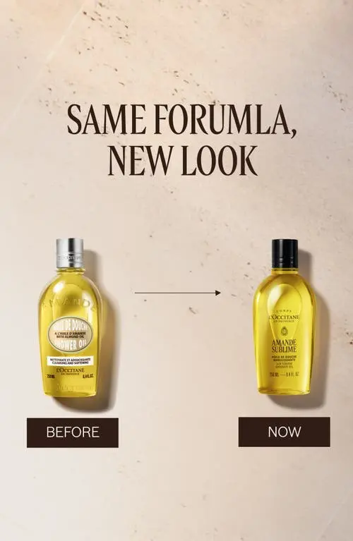 L'OCCITANE Almond Softening Shower Oil - Bottle