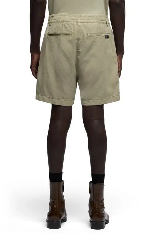 7 For All Mankind Hybrid Twill Jogger Shorts - Army