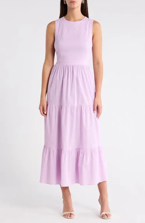 SUGARLIPS Sleeveless Tiered Maxi Dress