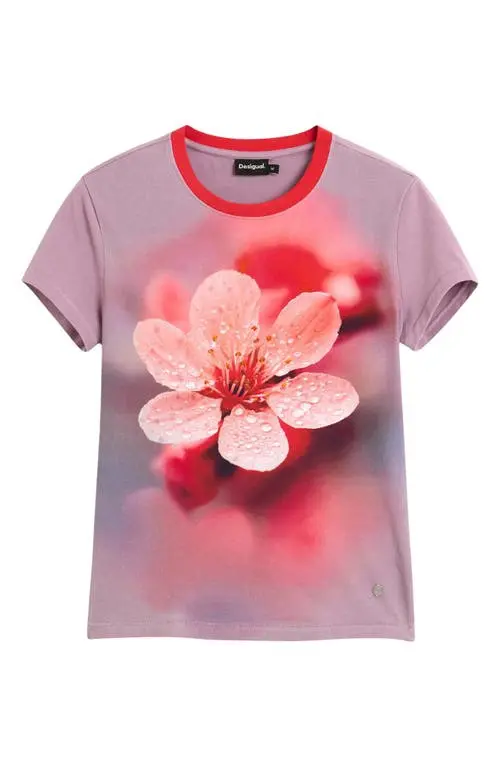 Desigual Floral Graphic T-shirt