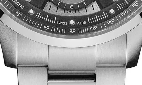 MIDO Multifort Skeleton Chronograph Automatic Stainless Steel Bracelet Watch - Anthracite