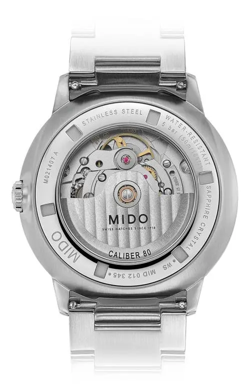 MIDO Commander Gradient Automatic Stainless Steel Bracelet Watch - Green