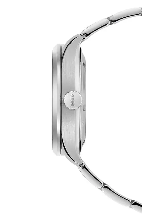 MIDO Multifort Skeleton Vertigo Automatic Bracelet Watch - Blue