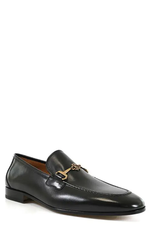 Roberto Cavalli Polished Leather Bit Loafer