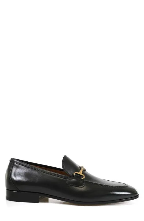 Roberto Cavalli Polished Leather Bit Loafer