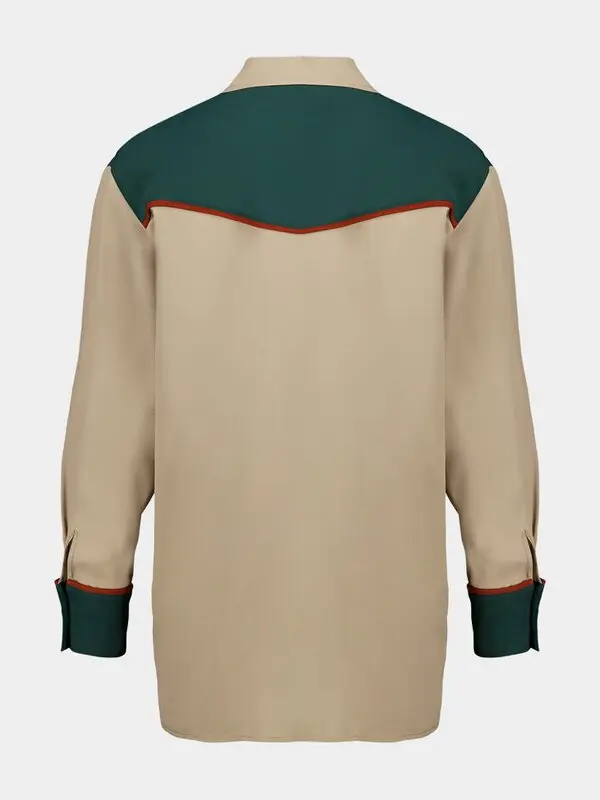 PAULA Narcisa Embroidered Cowboy Shirt
