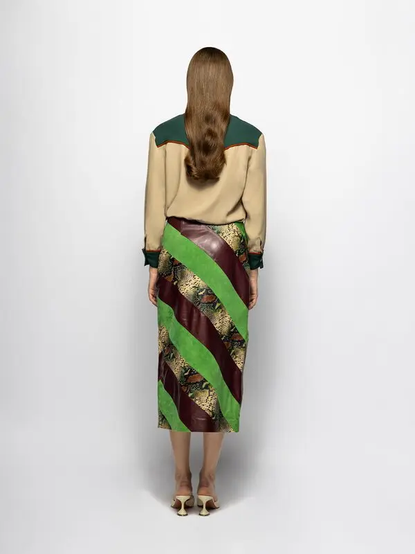 PAULA Narcisa Embroidered Cowboy Shirt