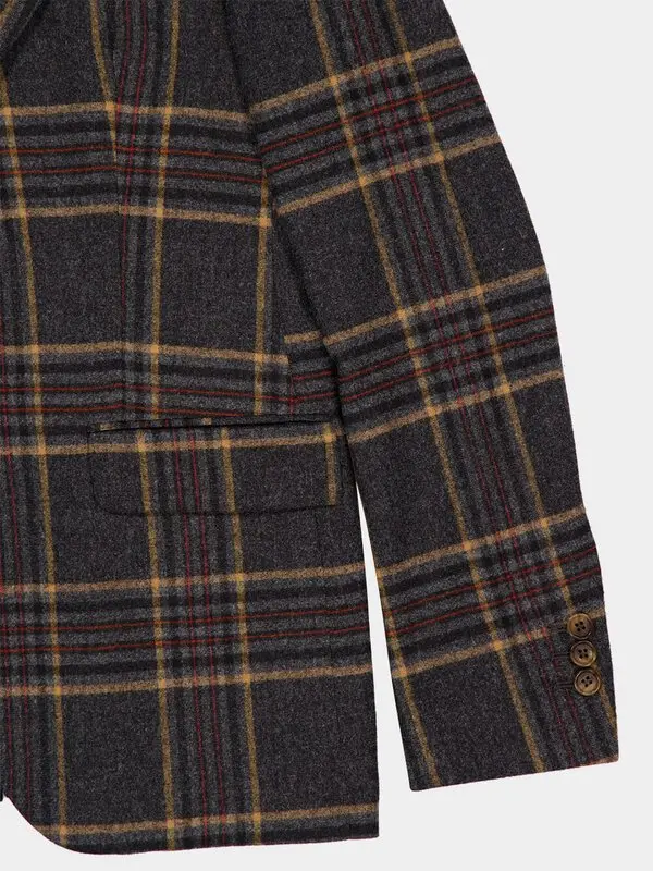 PAULA Check Houndstooth Blazer