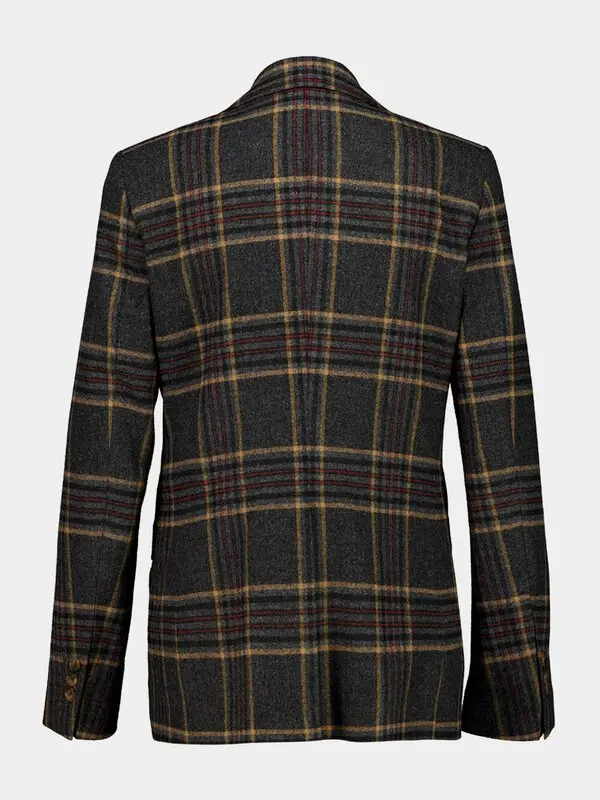PAULA Check Houndstooth Blazer
