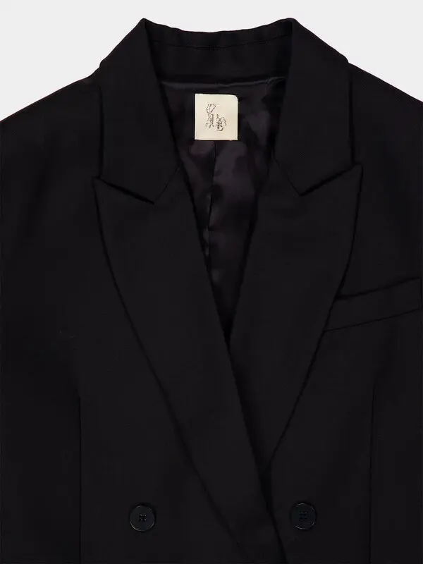 PAULA Marys Embroidered Blazer With Feathers