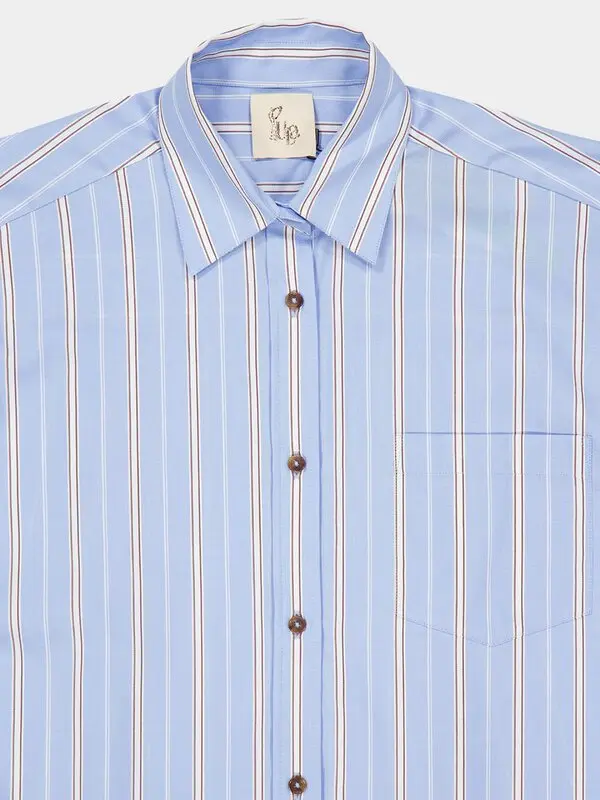 PAULA Mirabi Striped Oversized Shirt