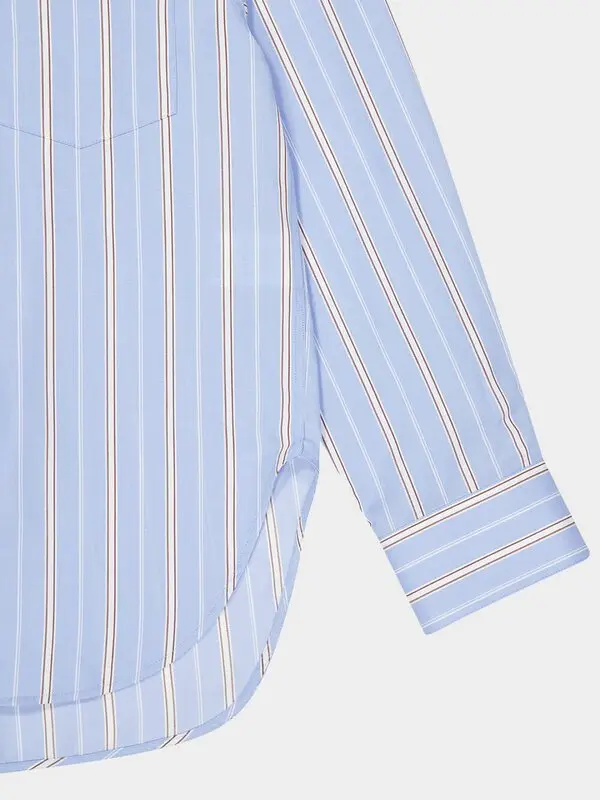 PAULA Mirabi Striped Oversized Shirt