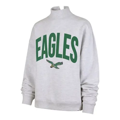 '47 Philadelphia Eagles Subtle Muse Mock Neck Sweatshirt
