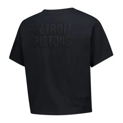 Mitchell & Ness Detroit Pistons Phantom Cropped T-shirt