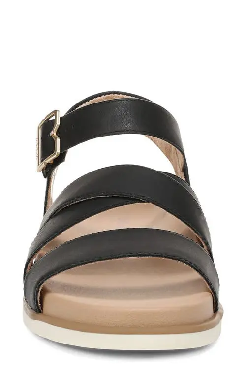 Dr. Scholl'S Free Life Quarter Strap Sandal - Black