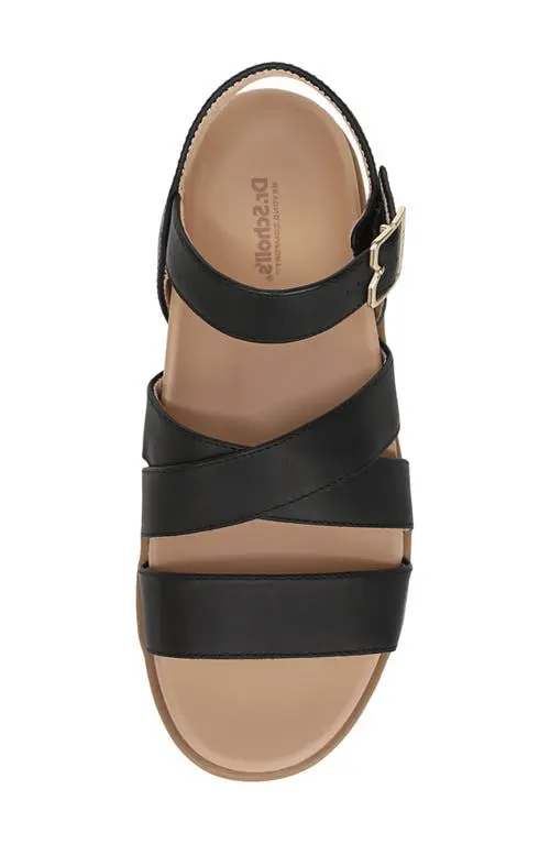 Dr. Scholl'S Free Life Quarter Strap Sandal - Black