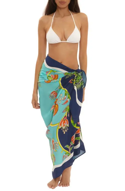 Trina Turk Flamingo Cover-up Pareo