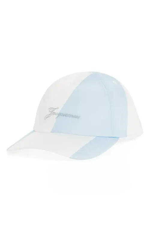 Jacquemus La Casquette Baluchon Baseball Cap - Print Maxi Stripes Diagon