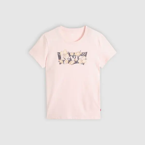 LEVI'S Floral Logo Crewneck T-shirt