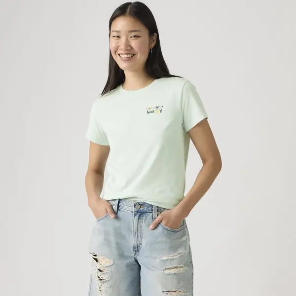 LEVI'S Logo Perfect Tee Shirt T-shirt - Chest Hit