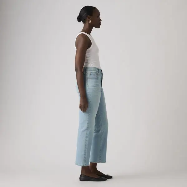 LEVI'S Ribcage Straight Ankle Jeans