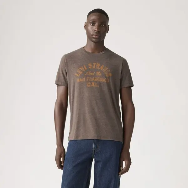 LEVI'S Classic Graphic T-shirt - Burlap Stack Bracken