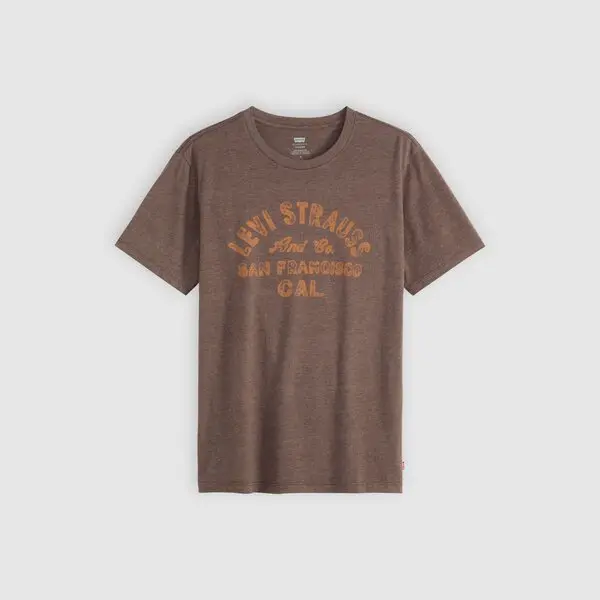 LEVI'S Classic Graphic T-shirt - Burlap Stack Bracken