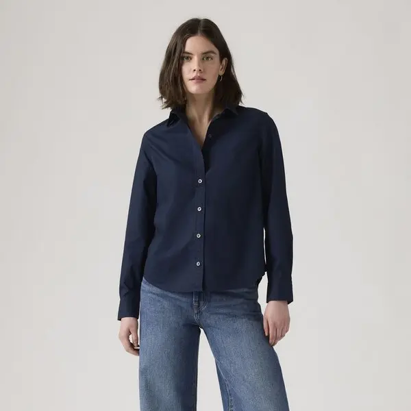 LEVI'S Classic Shirt With Embroidered Logo