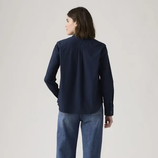 LEVI'S Classic Shirt With Embroidered Logo