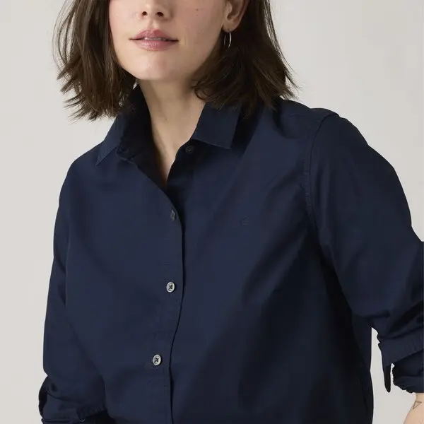 LEVI'S Classic Shirt With Embroidered Logo