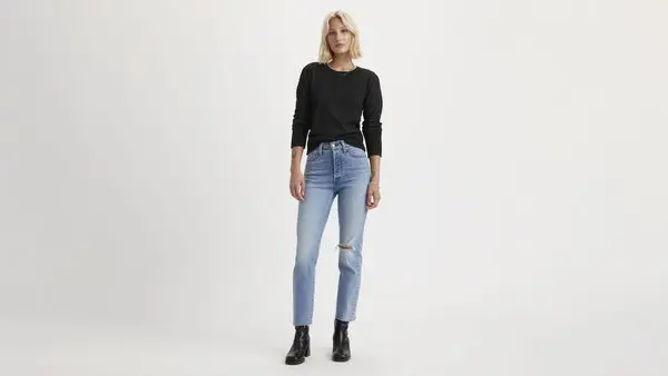 LEVI'S Wedgie Straight Fit Jeans