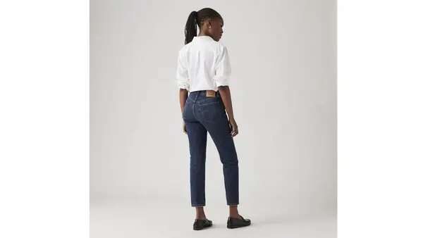 LEVI'S 501 Original Cropped Jeans - Salsa