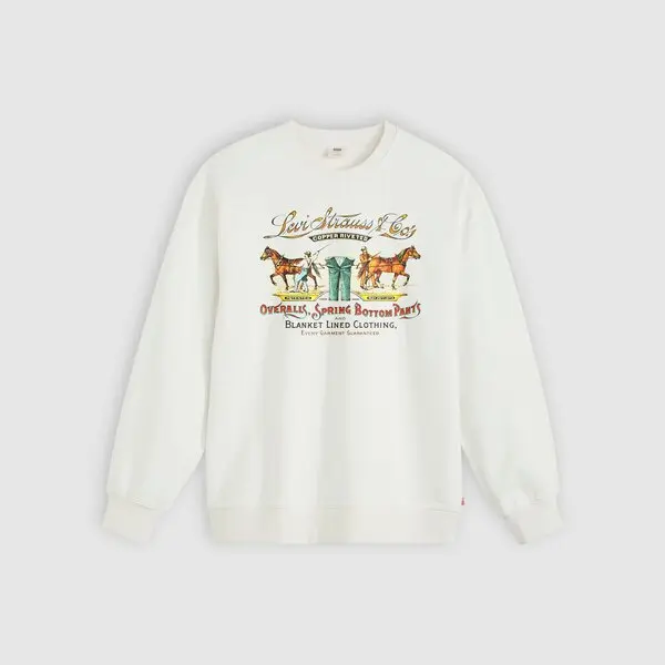 LEVI'S Relaxed Graphic Crewneck Sweatshirt - Archival