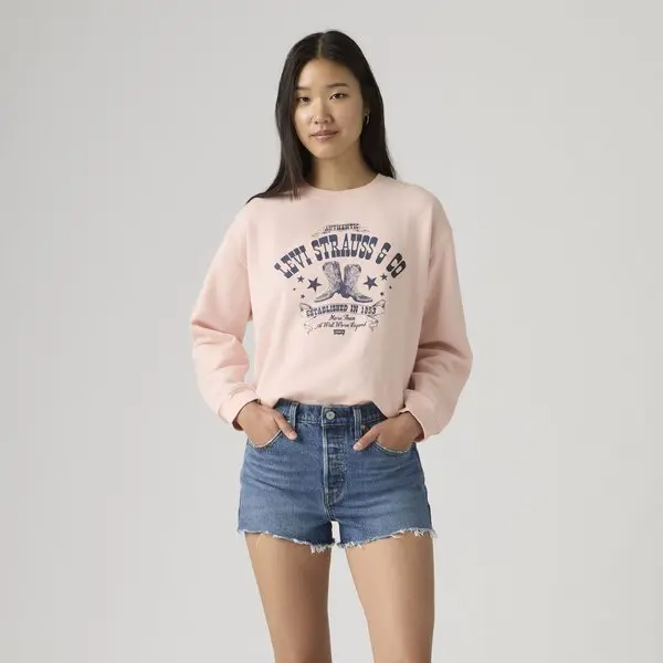 LEVI'S Graphic Crewneck Sweatshirt