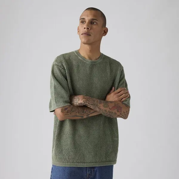 LEVI'S Stinson Knit Sweater Shirt - Mulled Basil