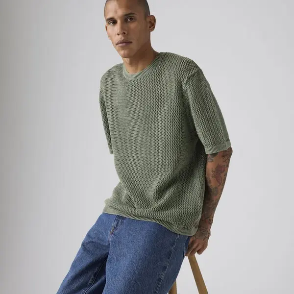 LEVI'S Stinson Knit Sweater Shirt - Mulled Basil