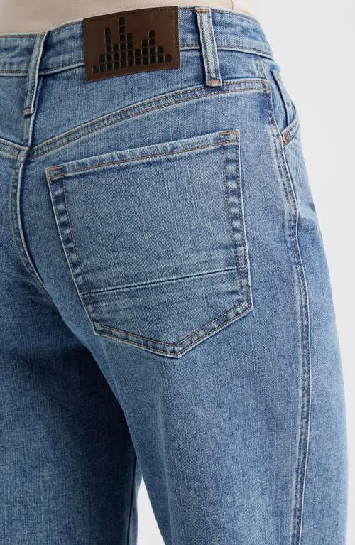 CITY BLUES Slant Pocket Ankle Straight Leg Jeans