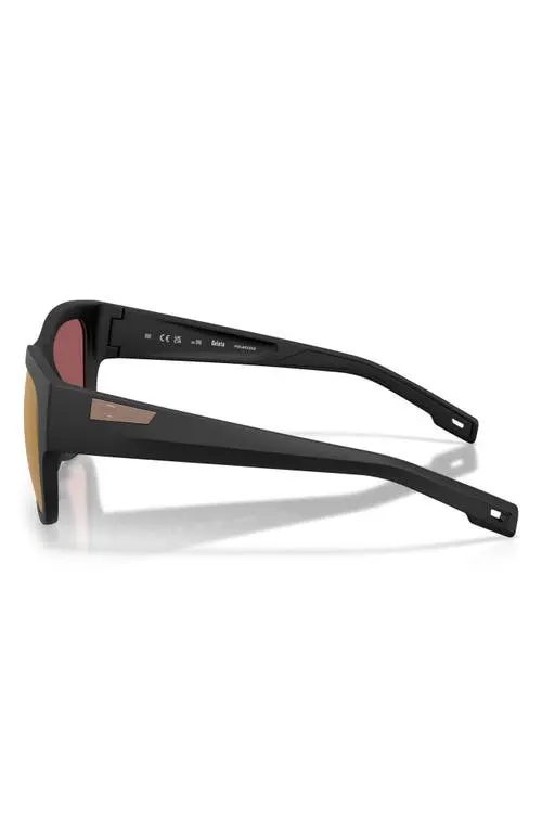 COSTA DEL MAR Caleta Polarized Sunglasses - Netplus Black/gold