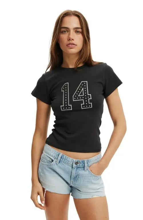 COTTON ON Micro Low Rise Denim Cutoff Shorts
