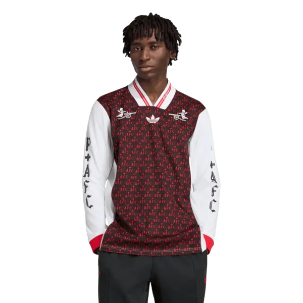 Adidas Arsenal X Places+faces Lifestyler Long Sleeve Fashion Jersey - Black