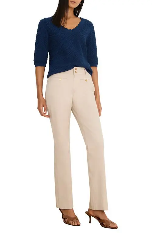 NIC+ZOE Plaza Slim Fit Bootcut Pants