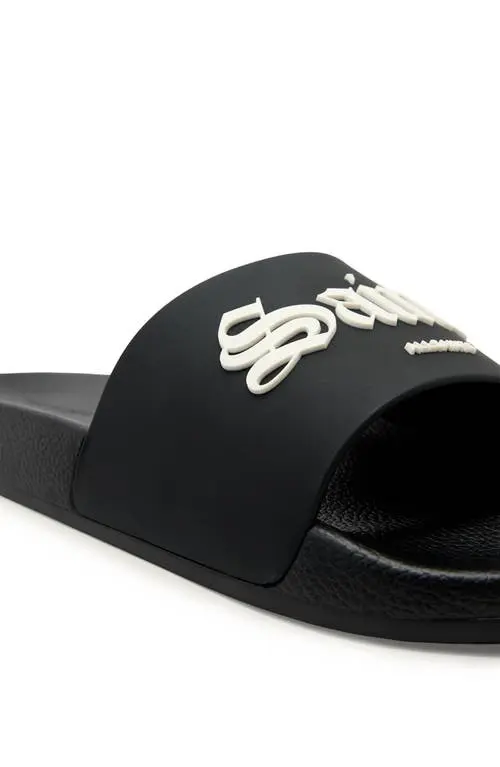 ALLSAINTS Saint Slide Sandals With Logo Detailing