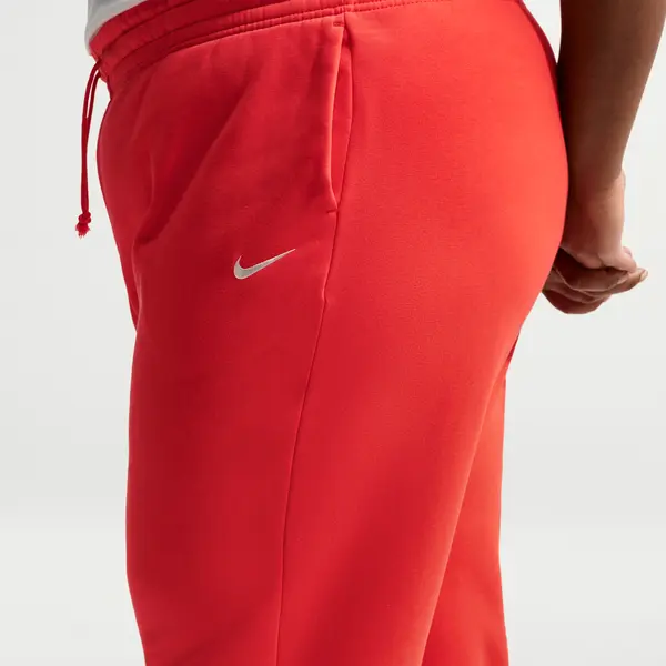 Nike Phoenix Fleece High-waisted Oversized Sweatpants - Red