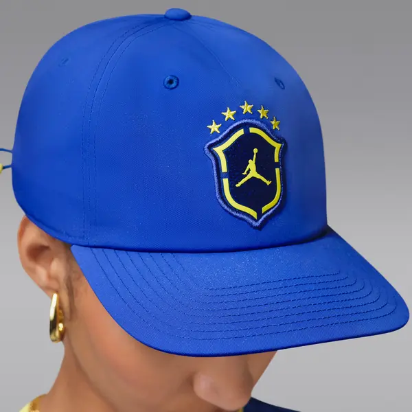 JORDAN Pro Unstructured Flat Bill Cap - Blue