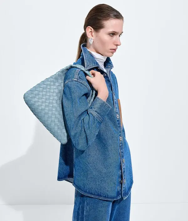 Bottega Veneta Small Campana - Mineral